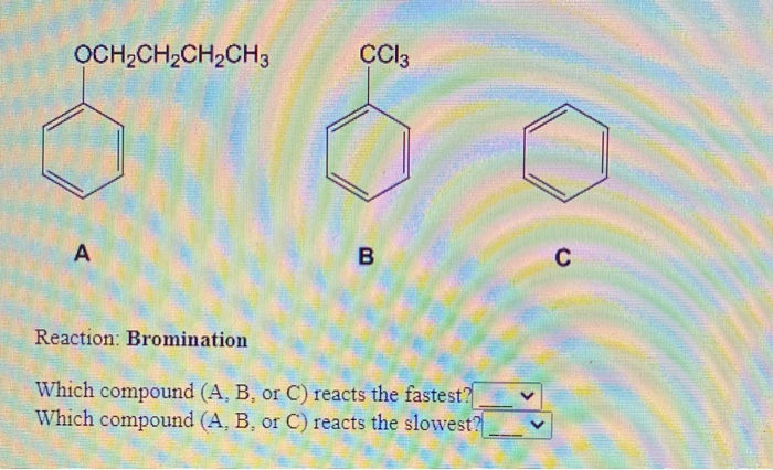 Solved in both series below the three aromatic compounds | Chegg.com