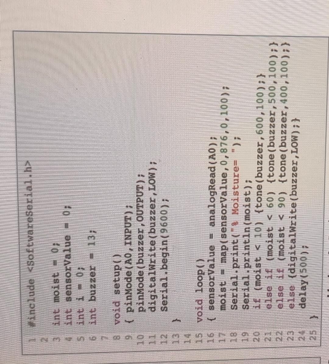 Solved Include H Int Moist 0 Int Sensorvalue 0 Int 