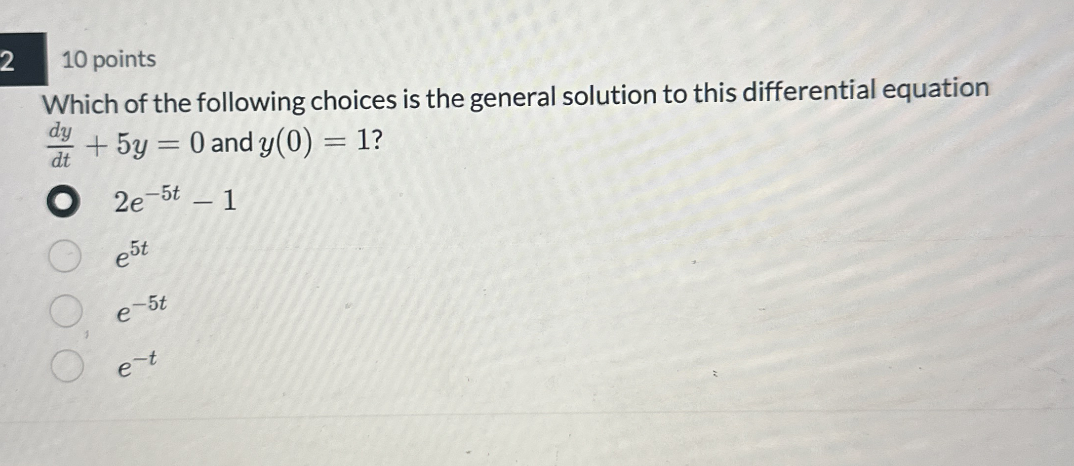 Solved 210 ﻿pointsWhich of the following choices is the | Chegg.com