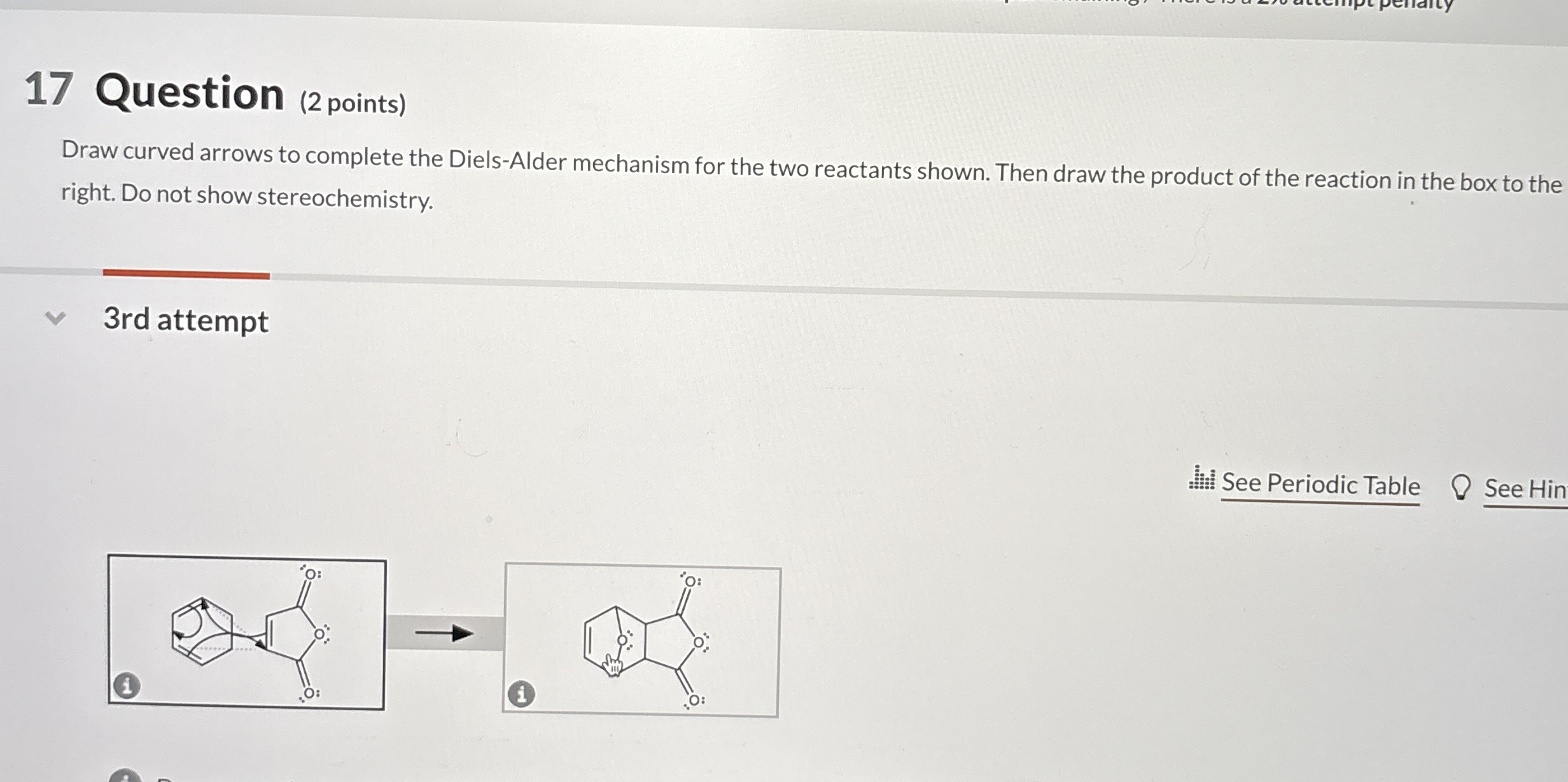 Solved 17 ﻿Question (2 ﻿points)Draw curved arrows to | Chegg.com