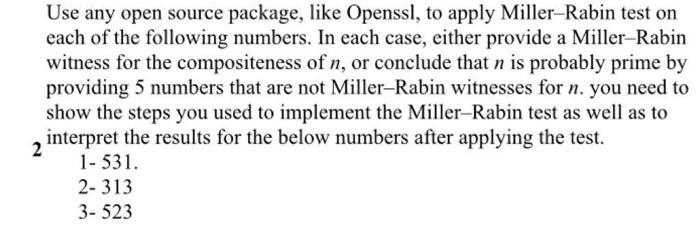 Solved Use any open source package, like Openssl, to apply | Chegg.com