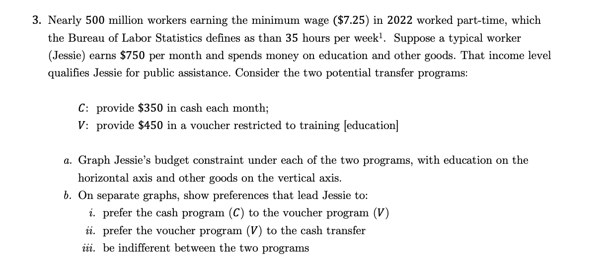 Solved Nearly 500 ﻿million workers earning the minimum wage | Chegg.com
