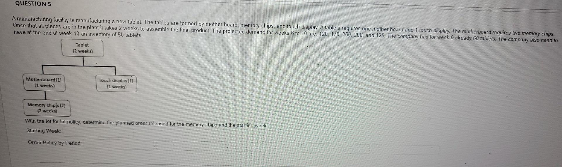 Solved QUESTIONS A manufacturing facility is manufacturing a | Chegg.com