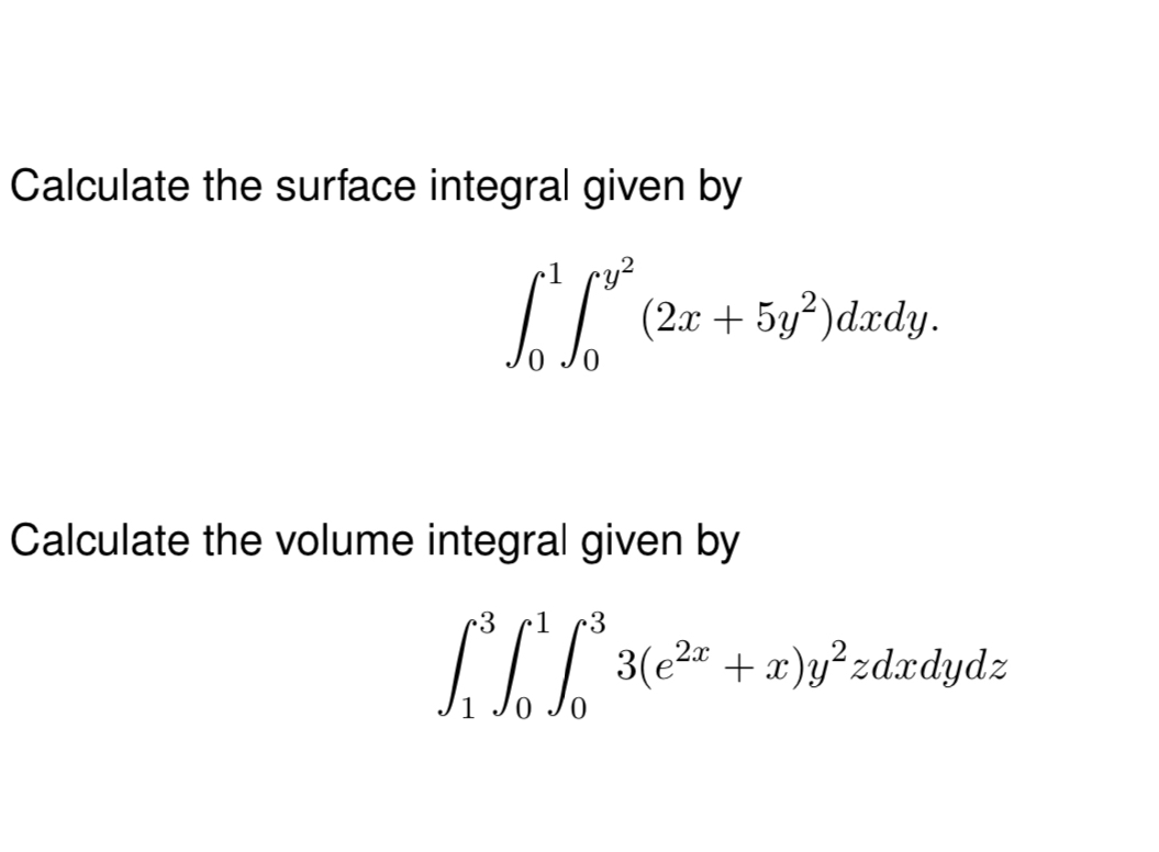Solved Calculate the surface integral given | Chegg.com