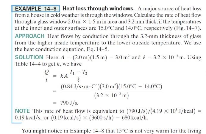 Solved 36. (1) Calculate the rate of heat flow by conduction | Chegg.com