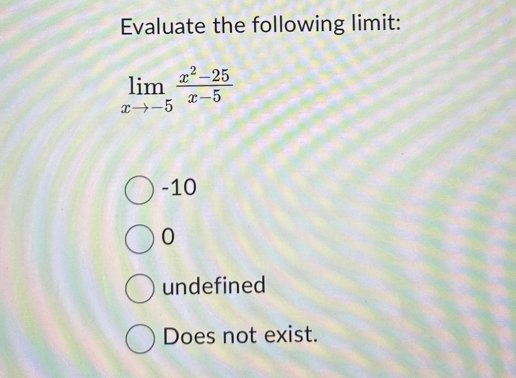 Solved Evaluate the following | Chegg.com