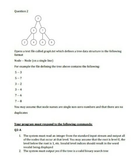 Solved Opens a text file called graph.txt which defines a | Chegg.com