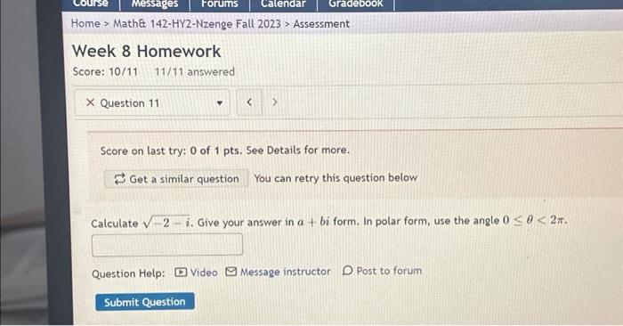 Solved Course Messages Forums Home Mathand 142 Hy2 Nzenge