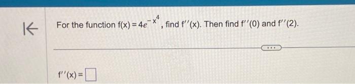Solved For the function f(x)=7x3−8x2+5x+2, find f′′(x). Then | Chegg.com