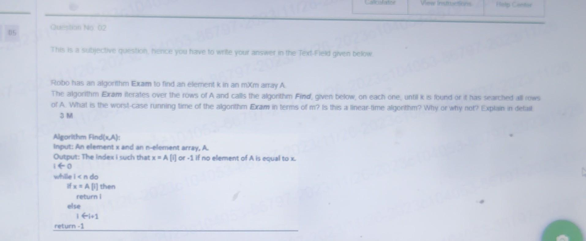 Solved This is a subjective question, hence you have to | Chegg.com