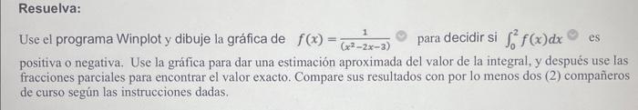 Solved use the Winplot program and draw the graph f(x) | Chegg.com