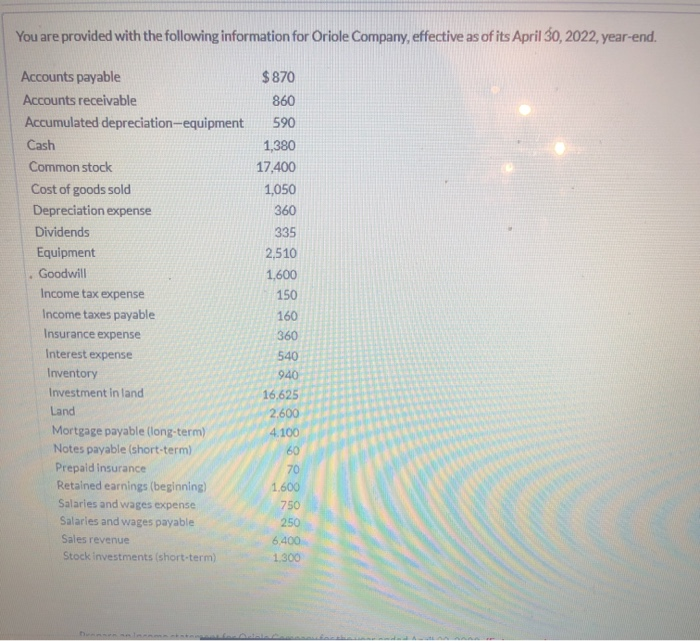 Solved You are provided with the following information for | Chegg.com Solved You are provided with the following information for | Chegg.com