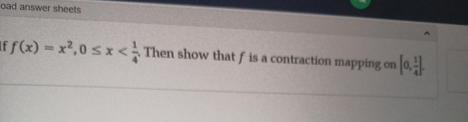 Solved If f(x)=x2,0≤x