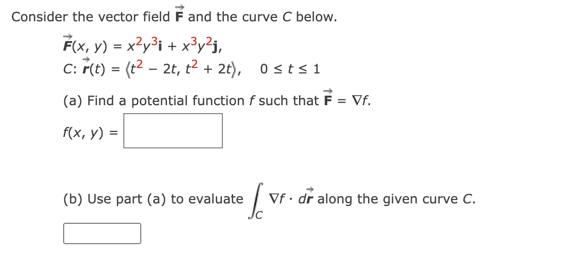 Solved Determine whether or not F ﻿is a conservative vector | Chegg.com