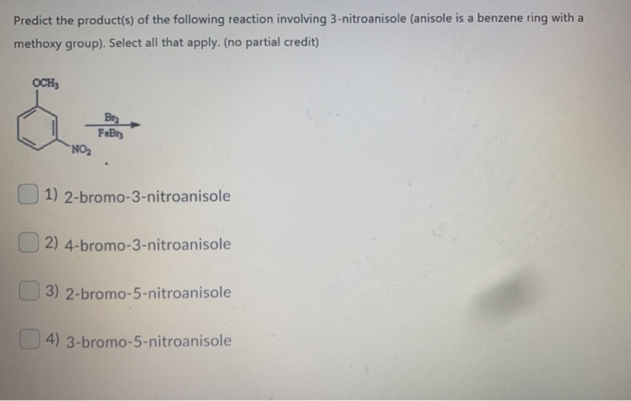 Solved Predict the product(s) of the following reaction | Chegg.com
