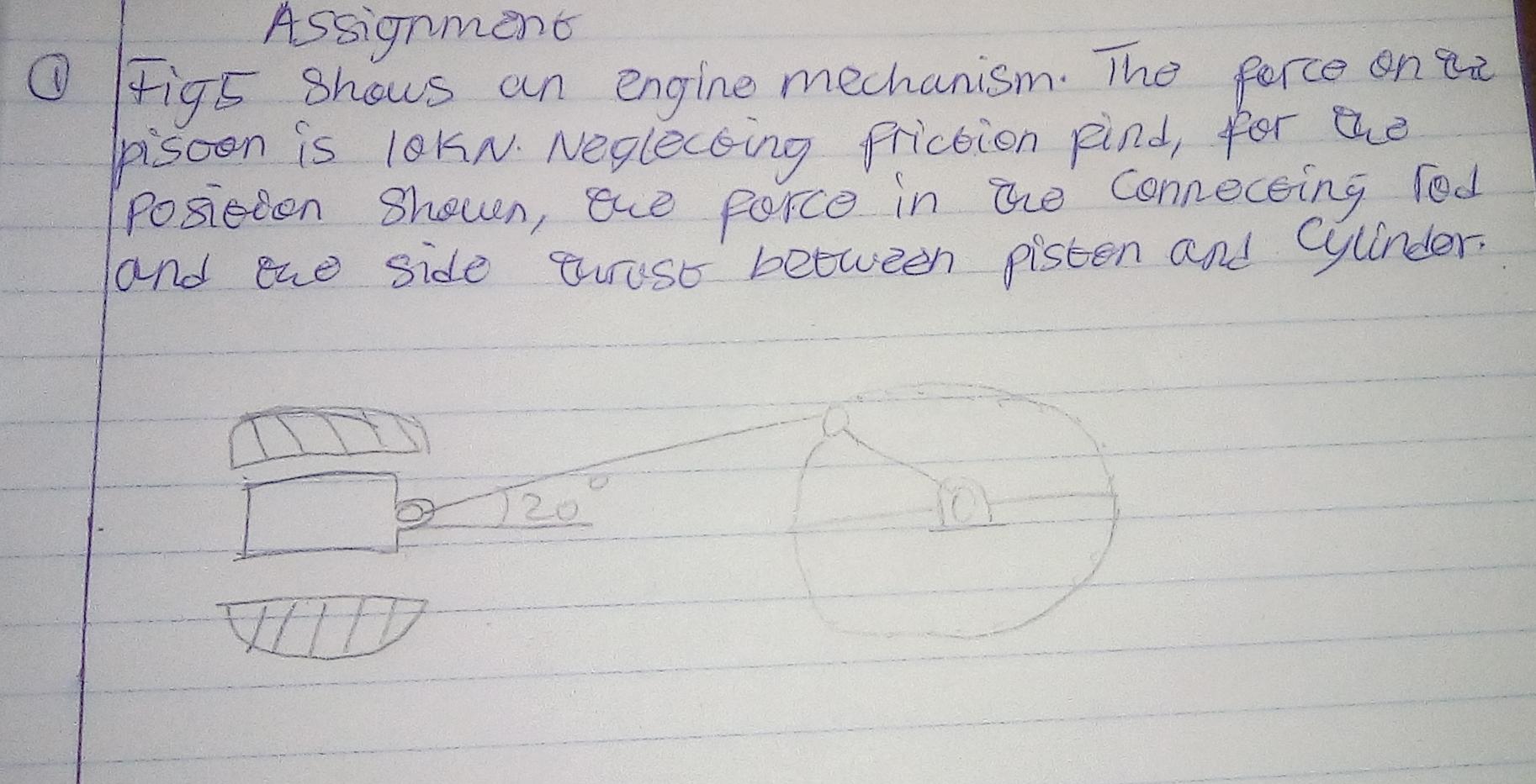 Solved Explain how to solve Assignment(1) ﻿Figh shows an | Chegg.com