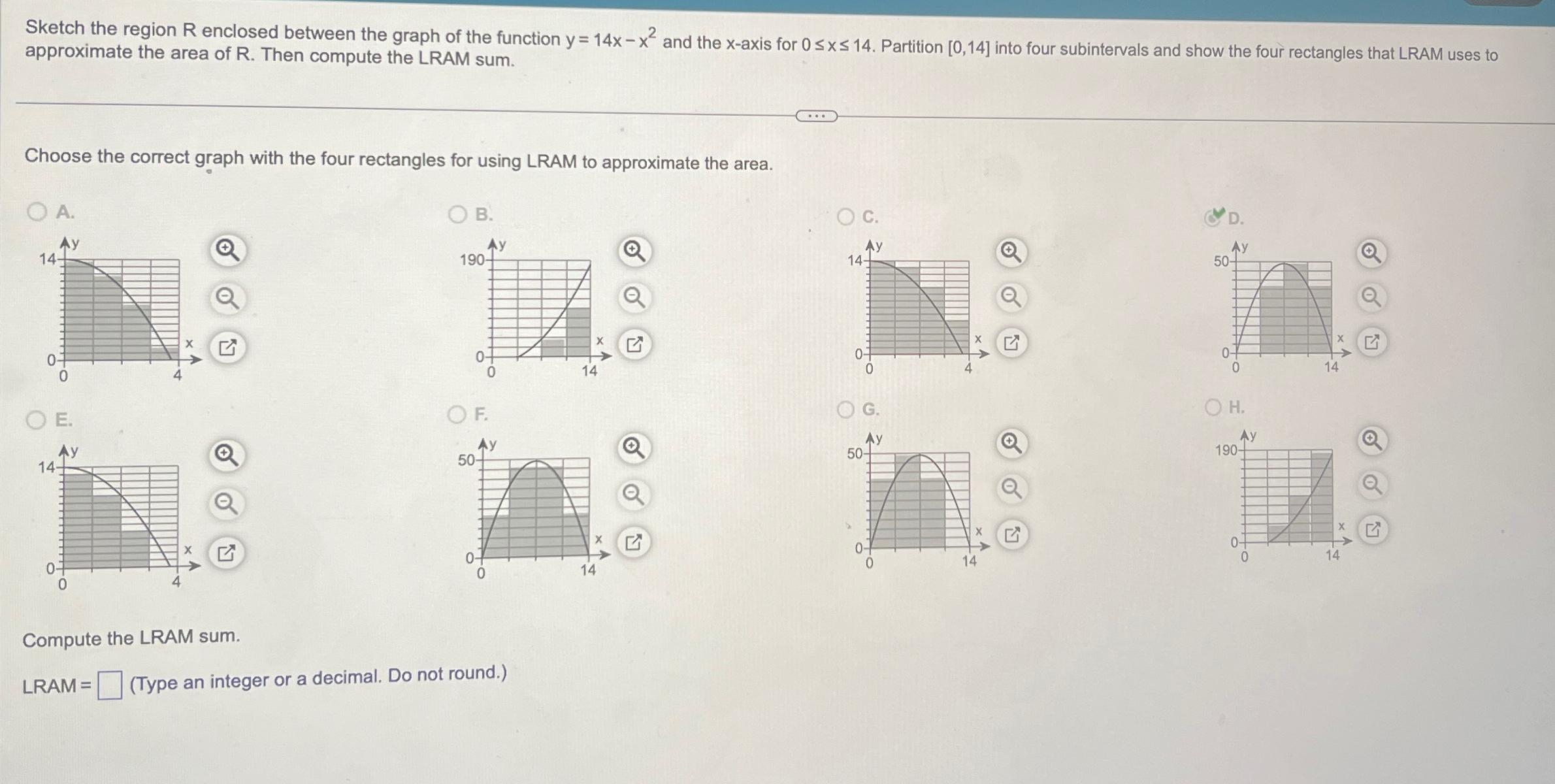 Solved Sketch the region R ﻿enclosed between the graph of | Chegg.com