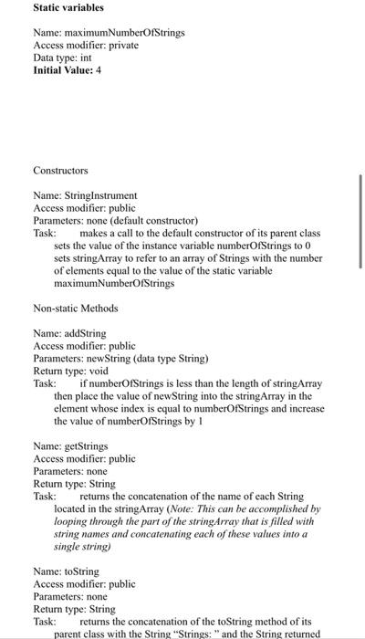 Solved CSC 201 Computer Science I Programming Final Please | Chegg.com