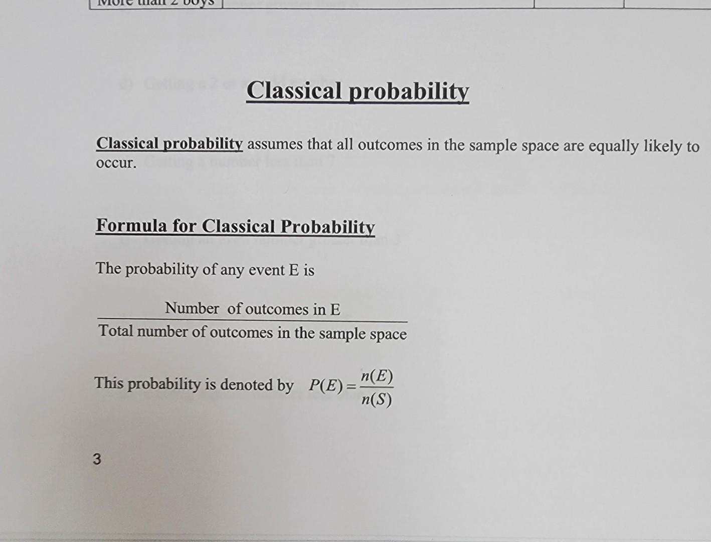 Solved Example \# 8: A couple has three children. Find each | Chegg.com