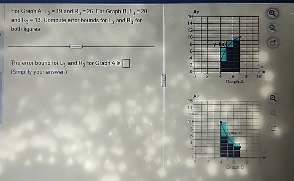 Solved For Graph A,L3=19 ﻿and R3=26. ﻿For Graph B, L3=20 | Chegg.com