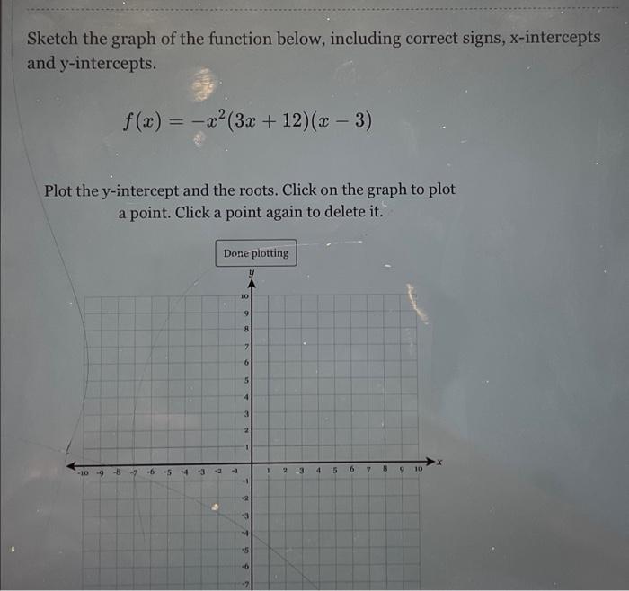 Solved Sketch the graph of the function below, including | Chegg.com