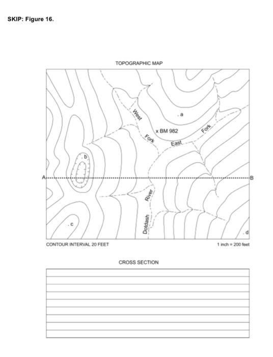 Solved QUESTION 19 Part IV. Topographic Maps. Question 2. | Chegg.com