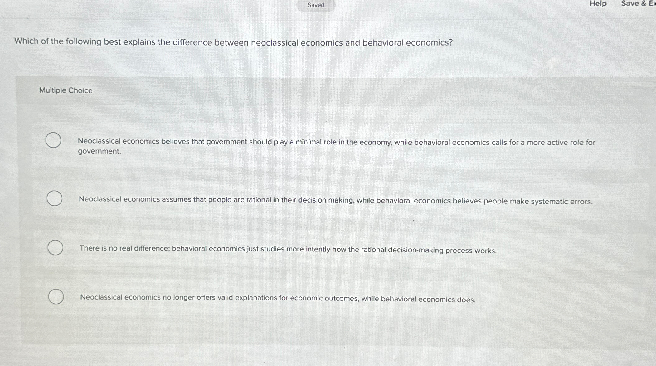 Solved SavedHelpSave & ExWhich of the following best | Chegg.com