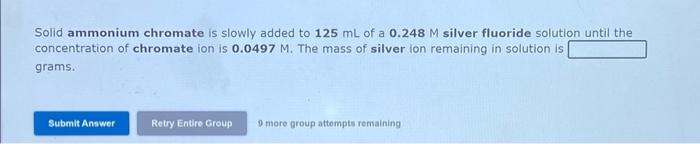 Solved Solid iron(II) nitrate is slowly added to 150 mL of a | Chegg.com