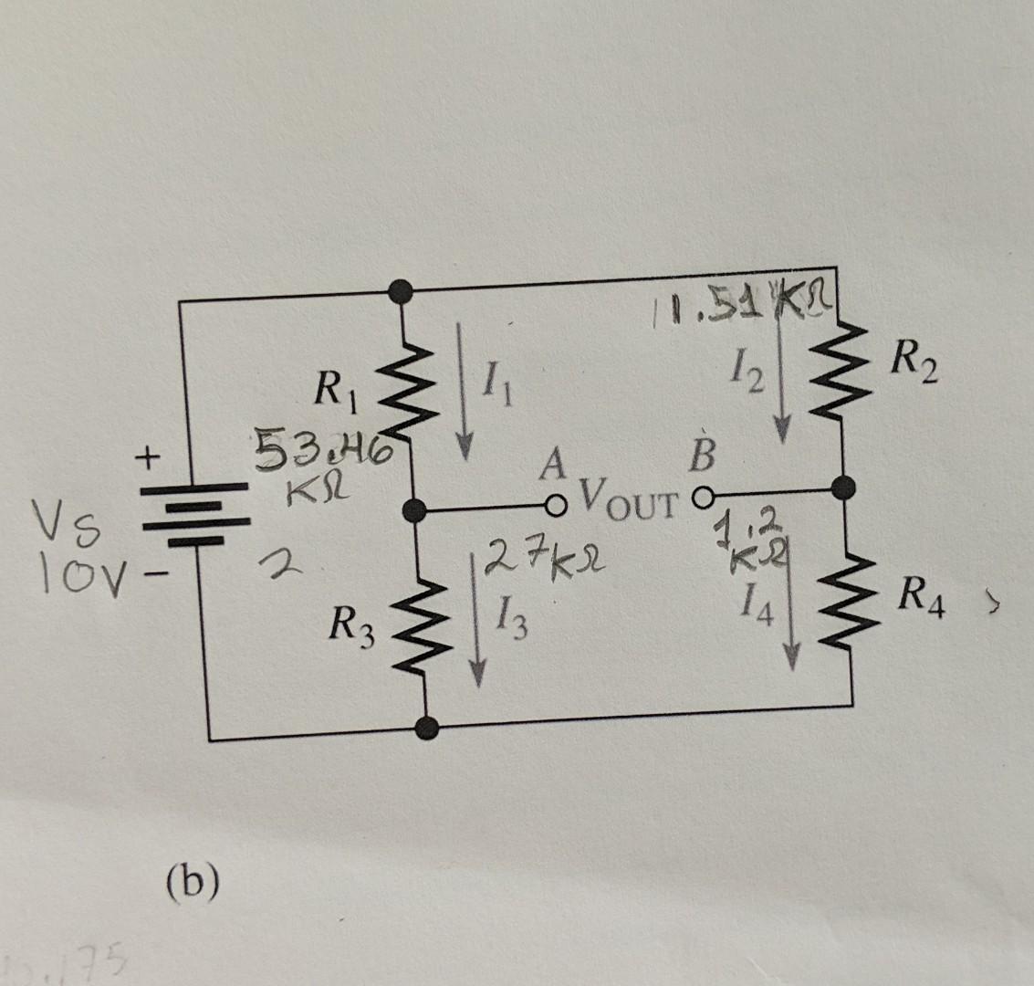 Solved Wheatstone Bridge - Unbalanced calculate total | Chegg.com