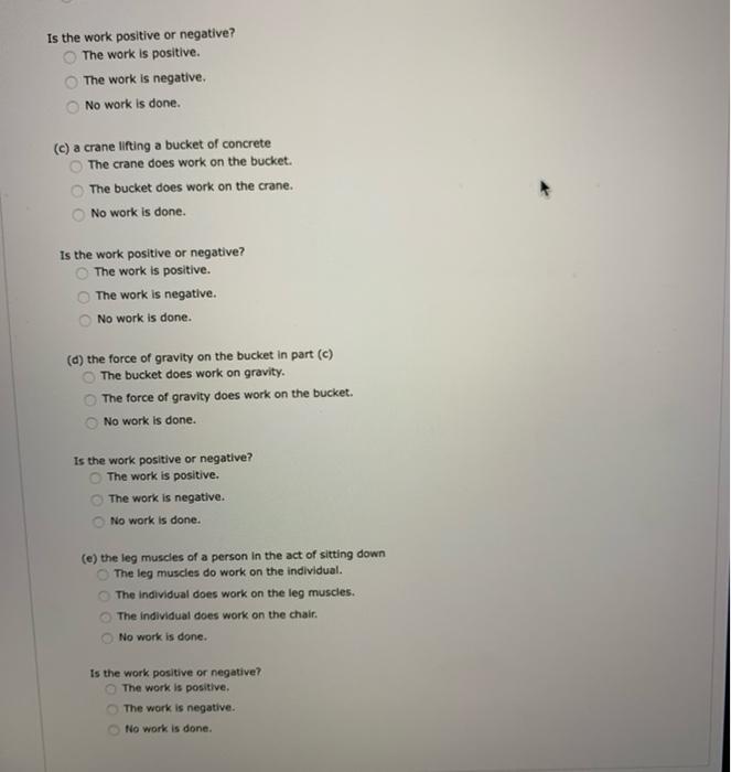 Solved 10. 1-14.76 Points] DETAILS Discuss whether any work | Chegg.com