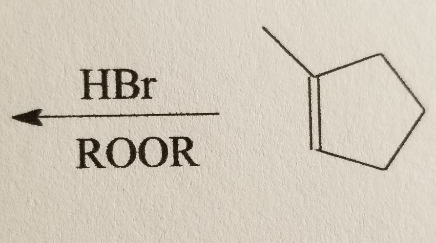 Solved HBr ROOR | Chegg.com