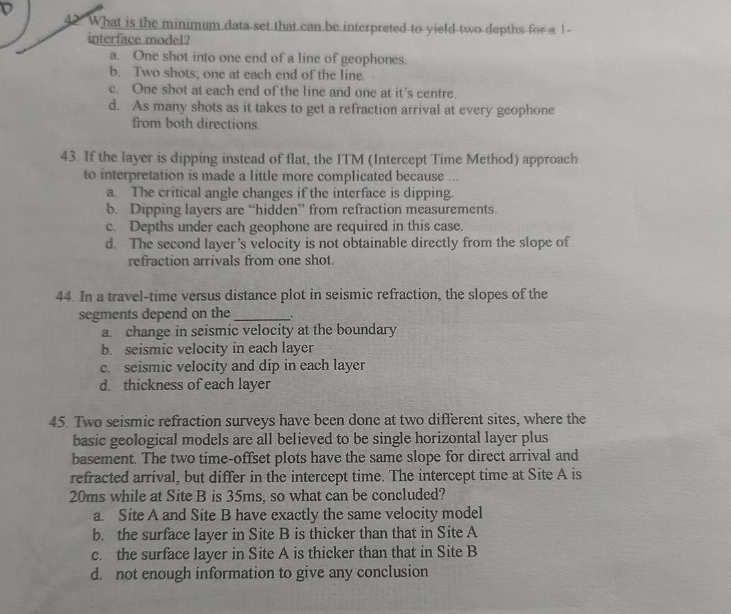 Solved What is the minimum data set that can be interpreted | Chegg.com