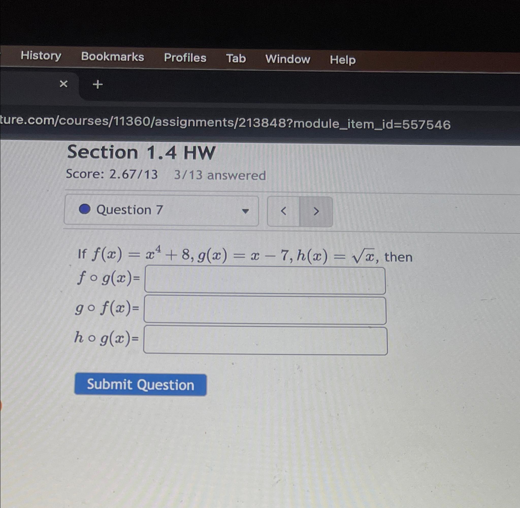Solved History Bookmarks Profiles Tab Window | Chegg.com
