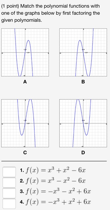 Solved (1 point) For the function y = (x – 7)(x + 7)(8x – | Chegg.com