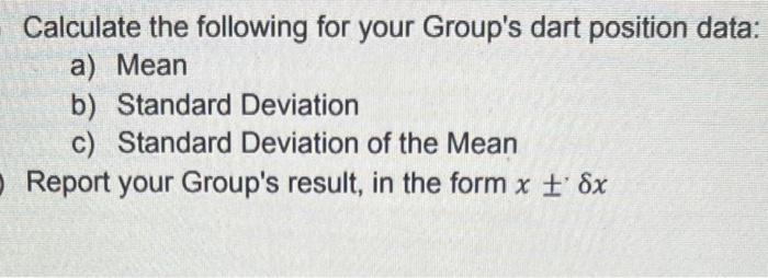 Solved how to compute standard deviation and write in | Chegg.com