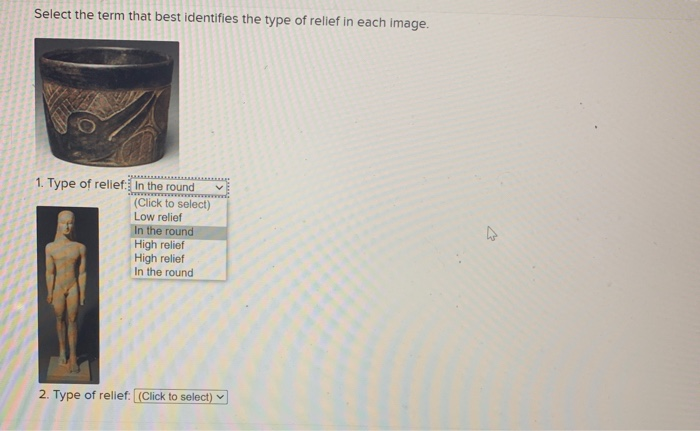 Solved Select the term that best identifies the type of | Chegg.com