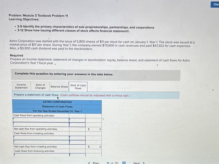 Solved Problem: Module 3 Textbook Problem 11 Learning | Chegg.com