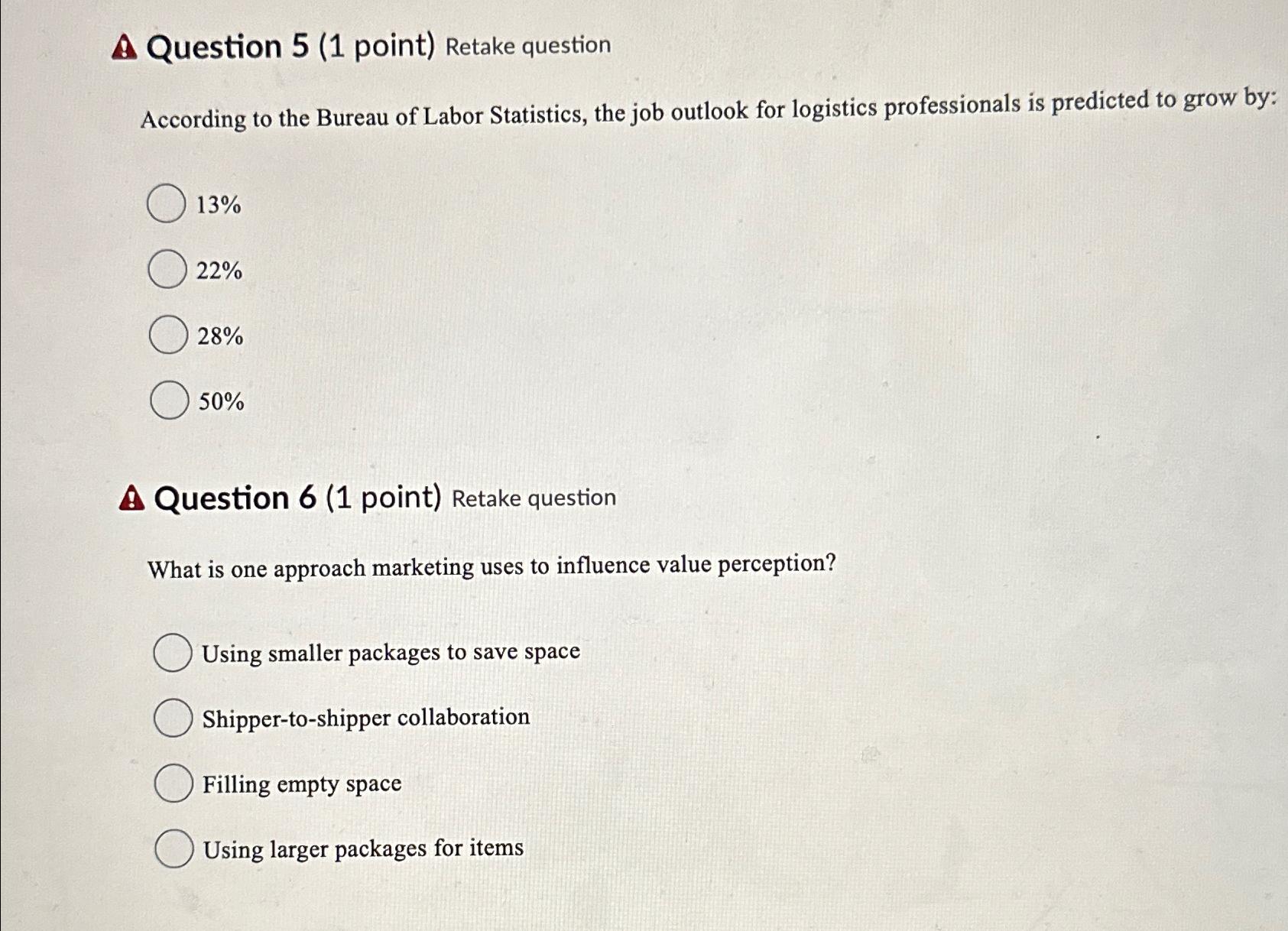 Solved A Question 5 (1 ﻿point) ﻿Retake questionAccording to | Chegg.com