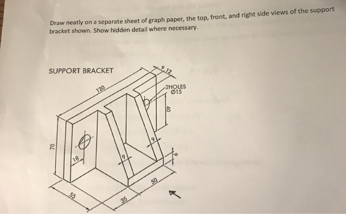 Solved Draw neatly on a separate sheet of graph paper, the | Chegg.com