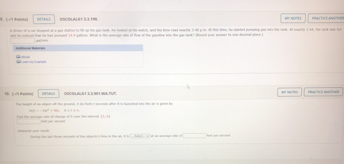 Solved 8. 1-/1 Points) DETAILS OSCOLALG13.3.198 MY NOTES | Chegg.com