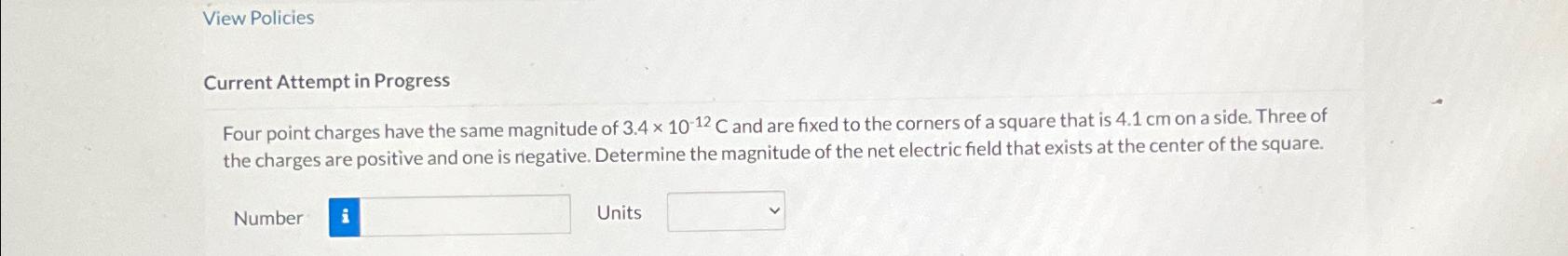 Solved View PoliciesCurrent Attempt in ProgressFour point | Chegg.com