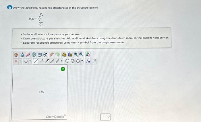 Solved Draw the additional resonance structure(s) of the | Chegg.com