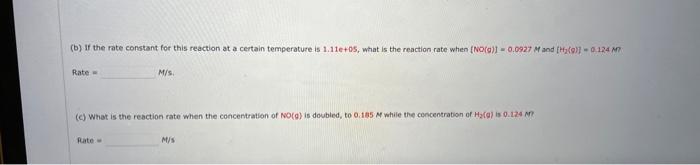Solved Consider the following reaction: | Chegg.com