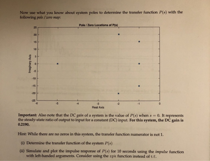 Solved Problem 3 - High order systems, Symbolic math | Chegg.com