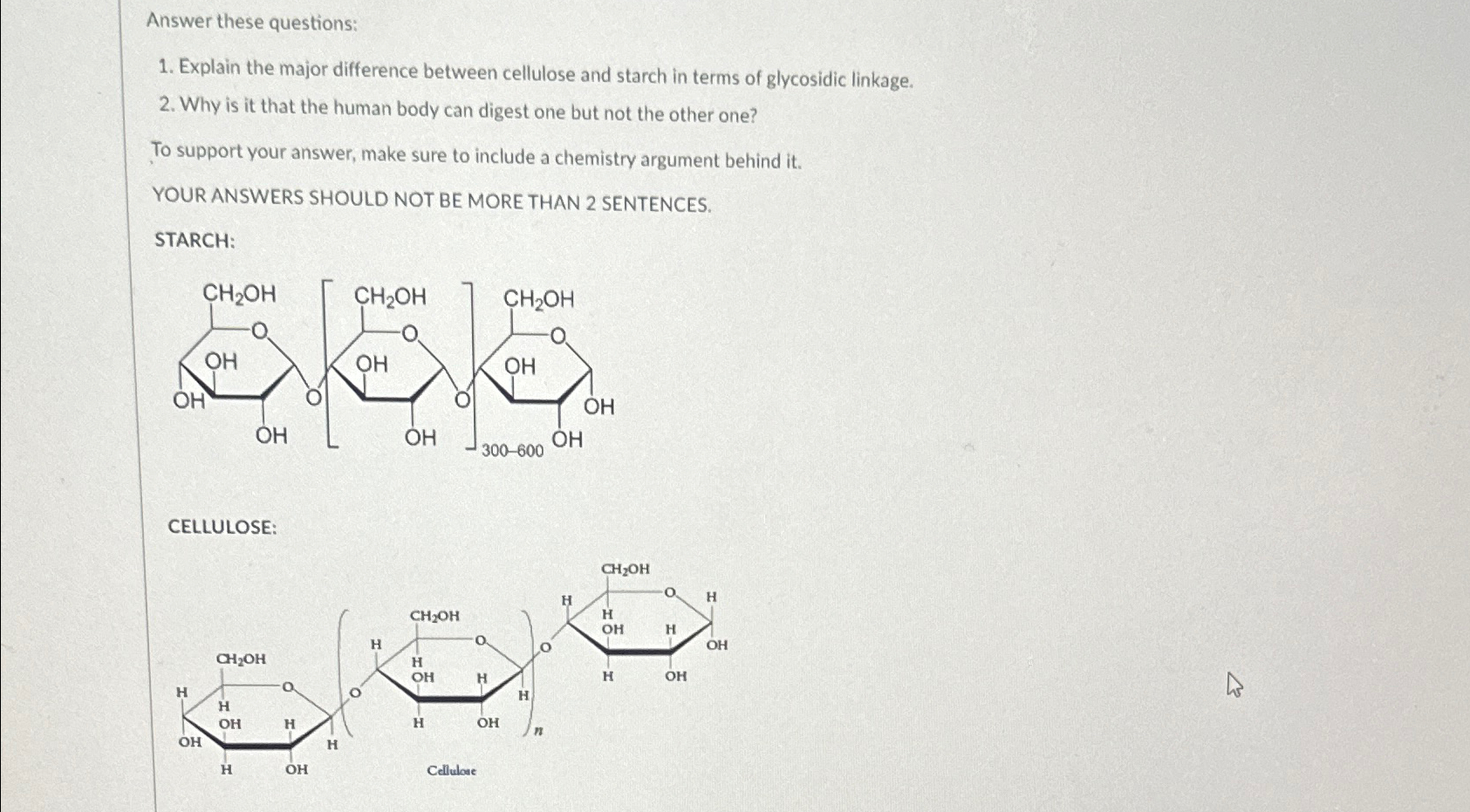 Solved Answer these questions:Explain the major difference | Chegg.com
