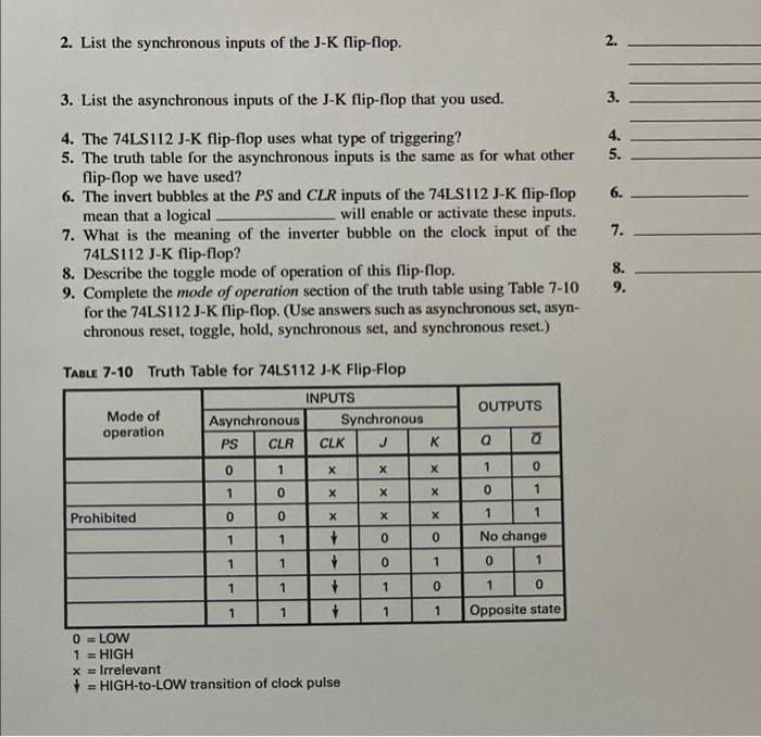 Solved QUESTIONS Complete questions 1 to 9. 1. Draw a logic | Chegg.com