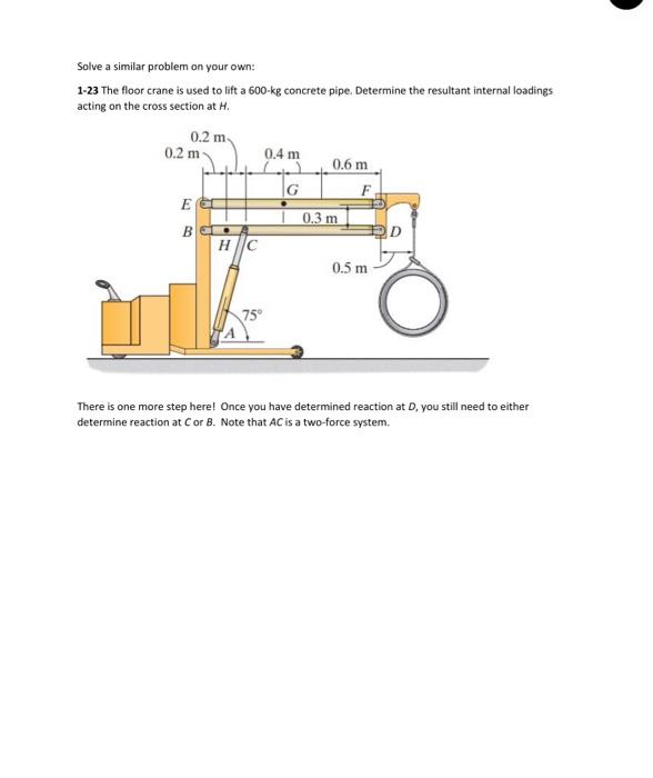 [Solved]: Solve a similar problem on your own: 1-23 The flo