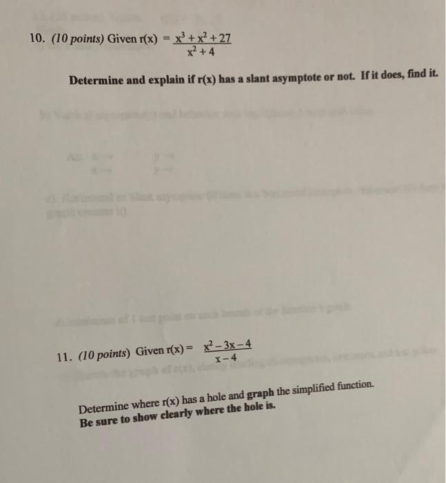Solved 10. (10 points) Given r(x) = x3 + x2 + 27 x² + 4 | Chegg.com Solved 10. (10 points) Given r(x) = x3 + x2 + 27 x² + 4 | Chegg.com