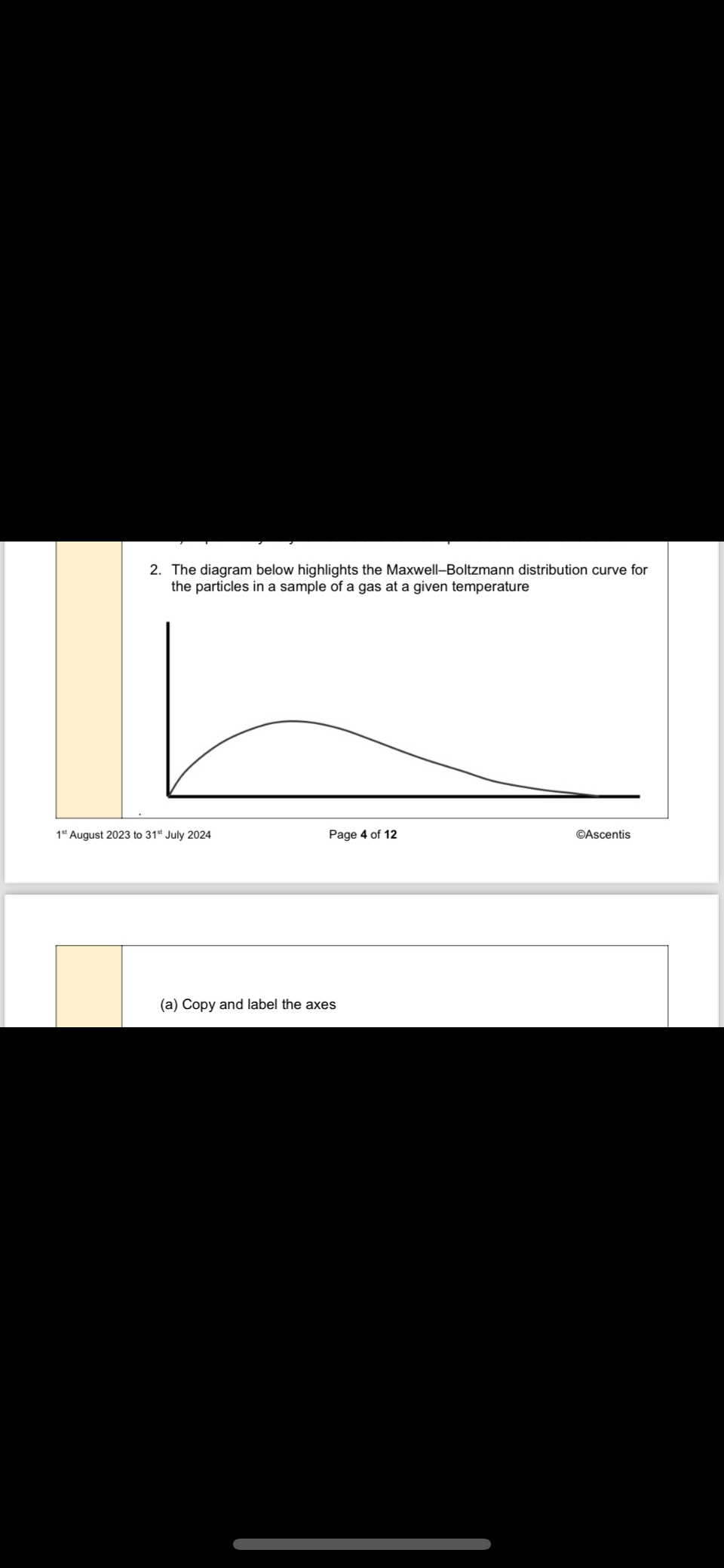 Solved The diagram below highlights the Maxwell-Boltzmann | Chegg.com