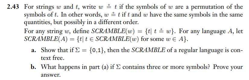Solved Please Do A and Be using Theory OF COMPUTATION | Chegg.com